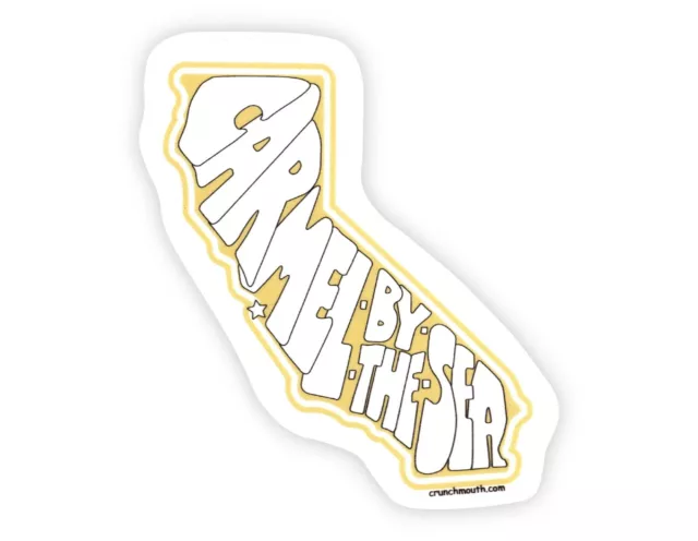 DOPASTICKER Carmel By The Sea California State Map Sticker Phone Decal ...