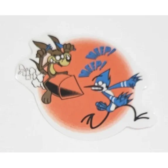 DOPASTICKER Cartoon Network Regular Show Mordecai Cartoon Sticker Phone ...