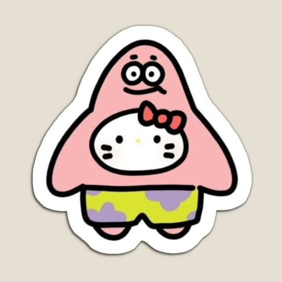 DOPASTICKER Cat Kitty Patrick Decorative Laptop, Phone Stickers ...