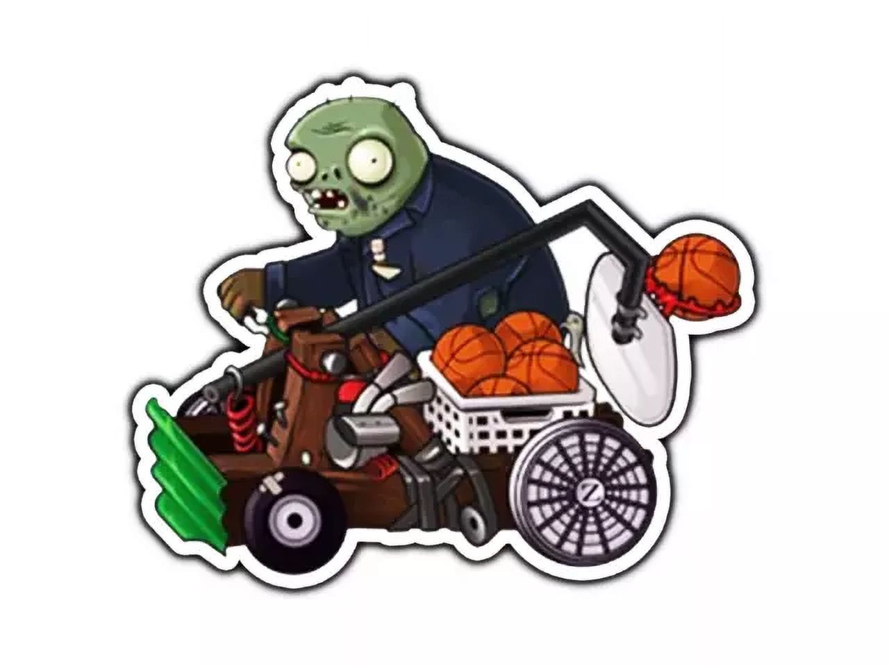Catapult Zombie Waterproof Sticker Phone Decal Water Bottle Stickers ...