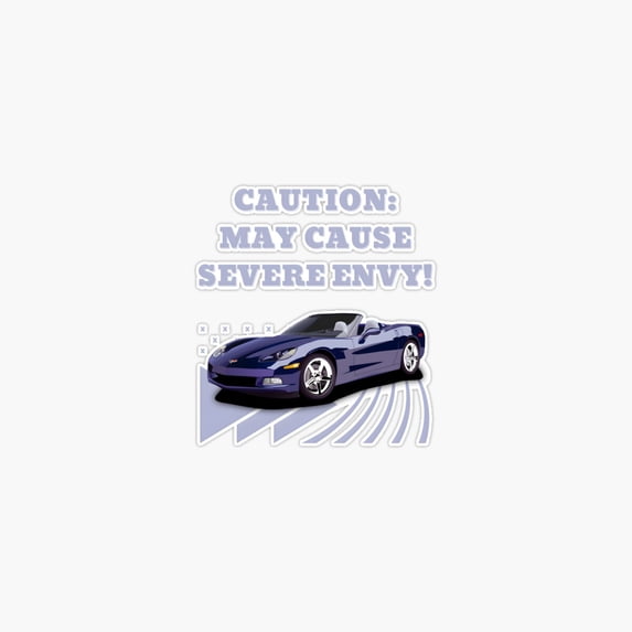 DOPASTICKER Caution: May Cause Severe Envy! Sport Car Sticker. Sticker ...