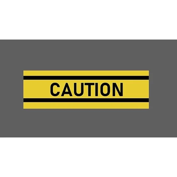 DOPASTICKER Caution Sticker Warning Strip Work Sticker Phone Sticker ...