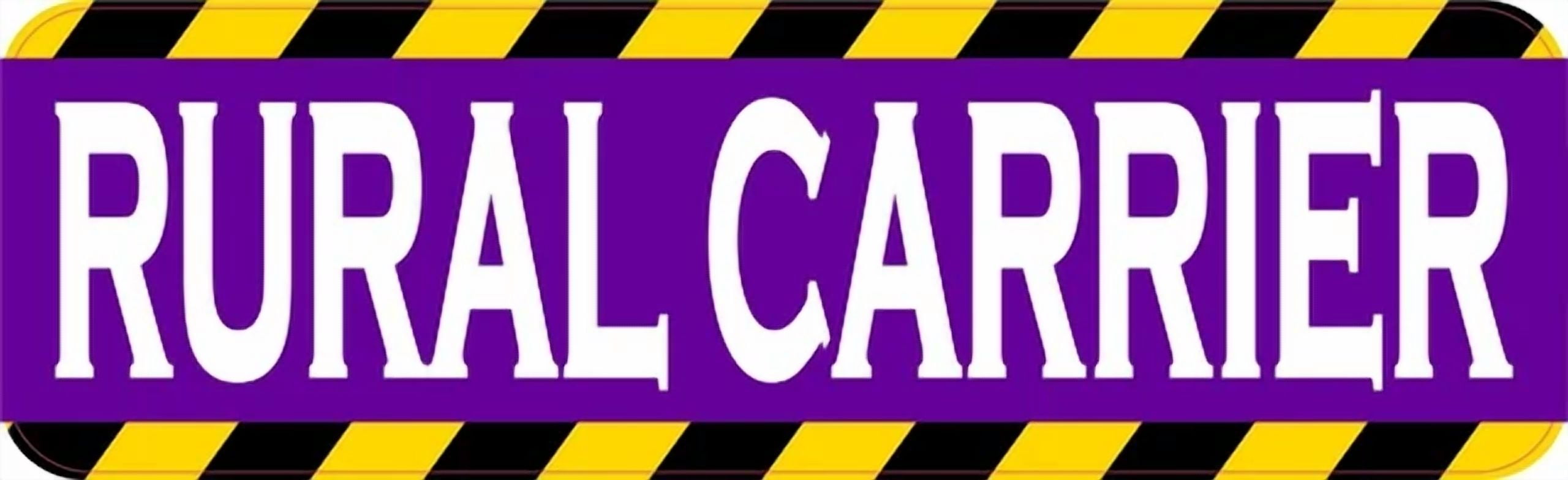 DOPASTICKER Caution Stripe Purple Rural Carrier Sticker Phone Sticker ...