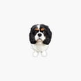 DOPASTICKER Cavalier King Charles Spaniel Tri Sticker, Phone Sticker ...