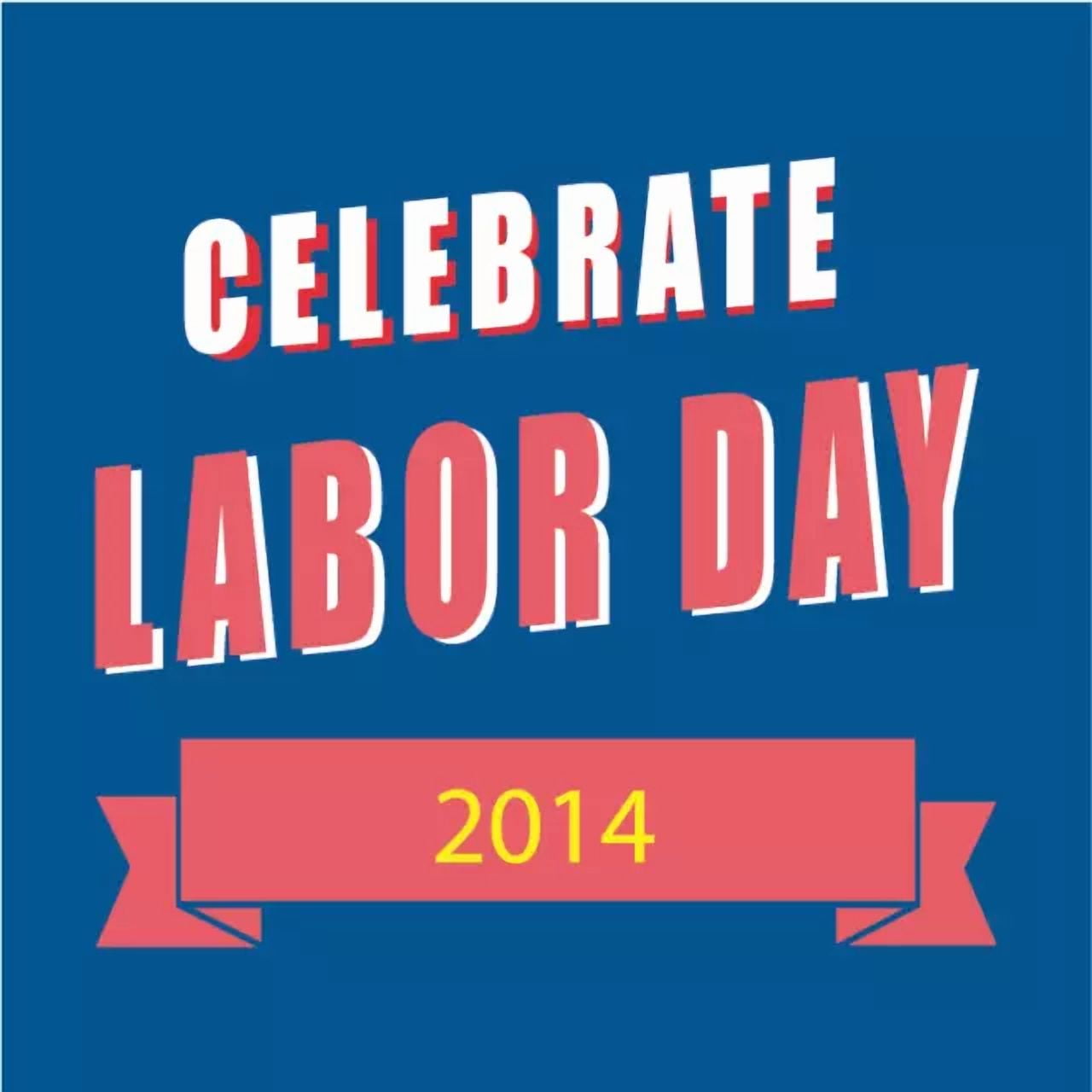 DOPASTICKER Celebrate Labor Day 2014 Car Sticker Phone Water Bottle ...