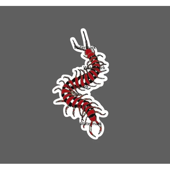 DOPASTICKER Centipede Sticker Insect Sticker Phone Sticker, Latop ...