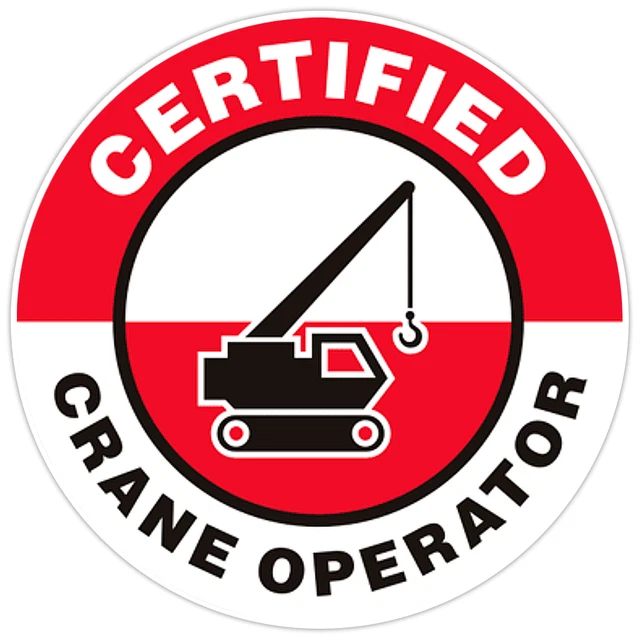 DOPASTICKER Certified Crane Operator Sticker Military Soldier Decal ...
