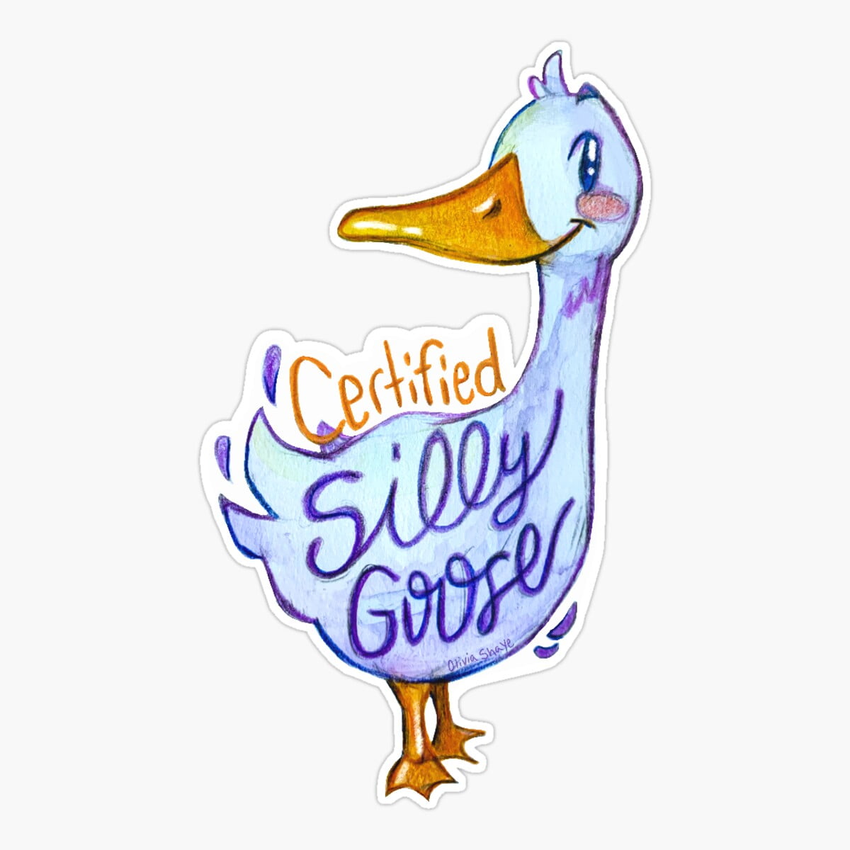 DOPASTICKER Certified Go.Ose Sticker, Phone Sticker Car Stickers ...