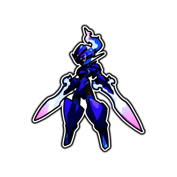 DOPASTICKER Ceruledge Sticker Decal Phone Decal Water Bottle Stickers ...
