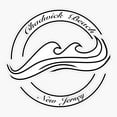 DOPASTICKER Chadwick Beach Wave Circle - Black Sticker, Phone Sticker ...