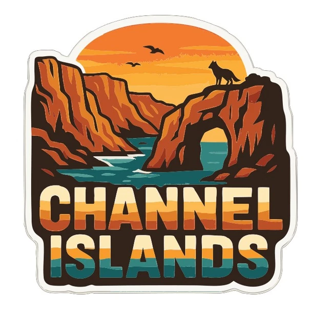 DOPASTICKER Channel Islands National Park Decal Sticker - Us National ...