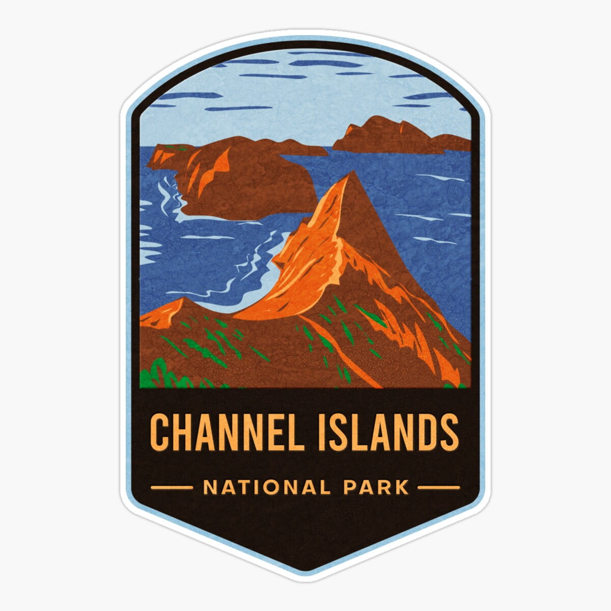 DOPASTICKER Channel Islands National Park Sticker, Phone Sticker Car ...