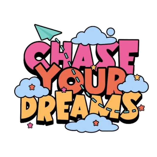 DOPASTICKER Chase Your Dreams Sticker Street Art Punk Edgy Hip-Hop ...