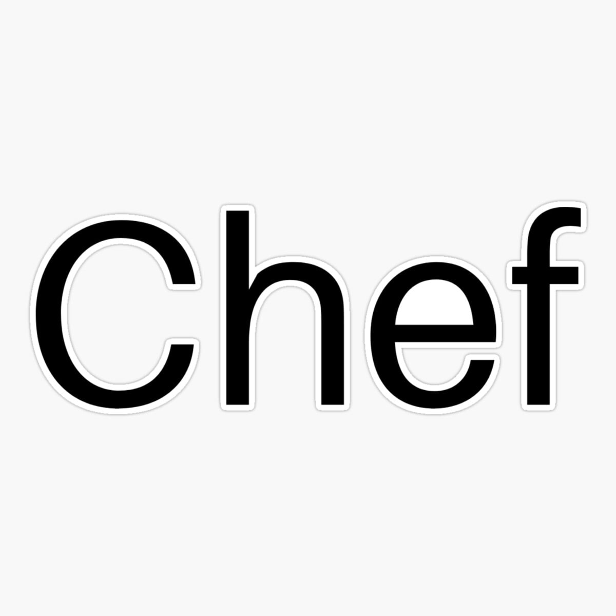 DOPASTICKER Che, Cook, Pastry Che, Boss, Phone Sticker Water Bottle ...