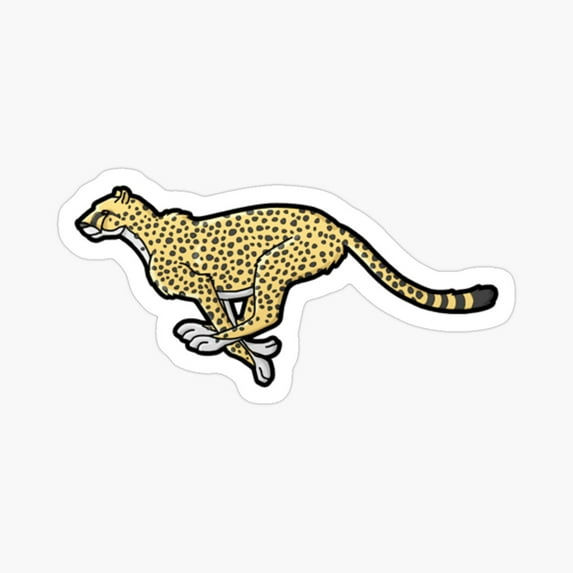 DOPASTICKER Cheetah Sticker,Magnet Sticker Waterproof Sticker For Water ...