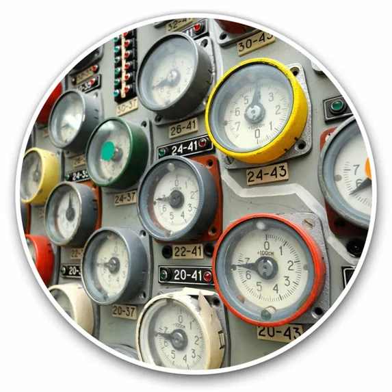 DOPASTICKER Chernobyl Reactor Dials Cool Cool Gift Decorative Laptop ...