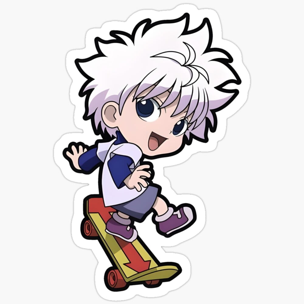 DOPASTICKER Chibi Cute Hunter Sticker Phone Decal Water Bottle Stickers ...