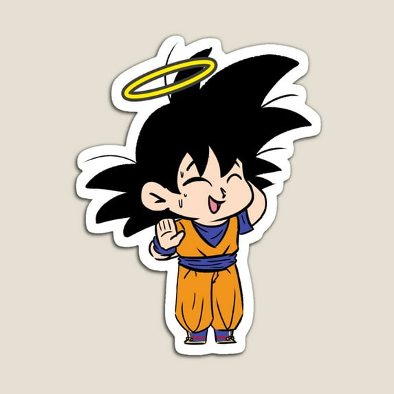 DOPASTICKER Chibi G0Ku 3 Decorative Laptop, Phone Stickers, Waterproof ...