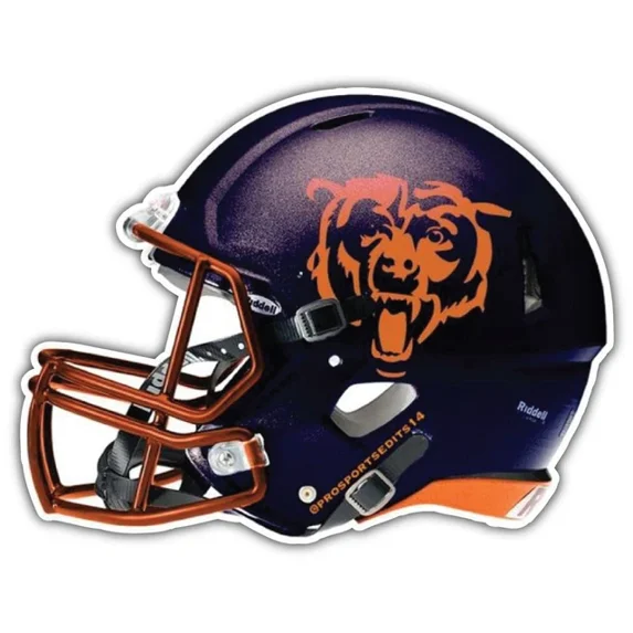 DOPASTICKER Chicago Bears Football Logo Sport Car Sticker Phone Water ...