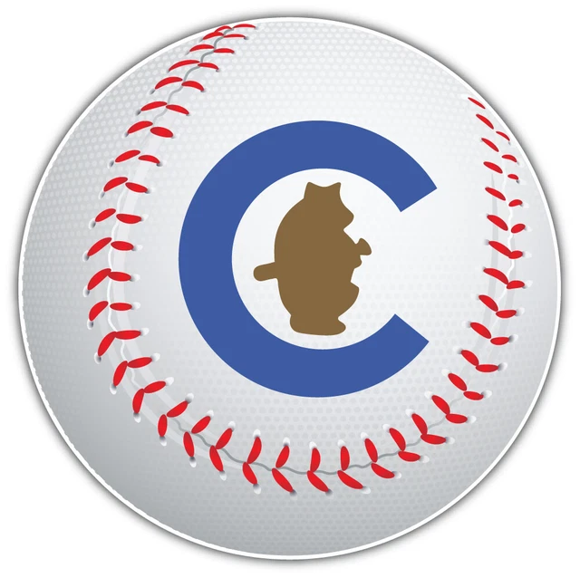 DOPASTICKER Chicago Cubs Baseball Sport Logo Car Sticker Phone Water ...