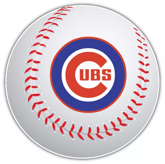 DOPASTICKER Chicago Cubs Baseball Sport Logo Car Sticker Phone Water ...