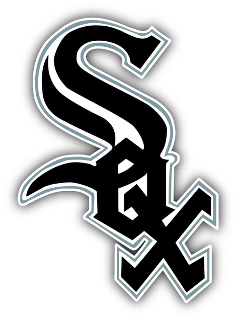 DOPASTICKER Chicago White Sox Baseball Sport Logo Car Sticker Phone ...