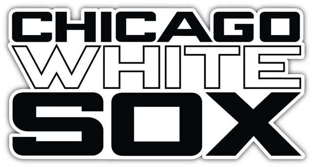 DOPASTICKER Chicago White Sox Baseball Sport Logo Car Sticker Phone ...