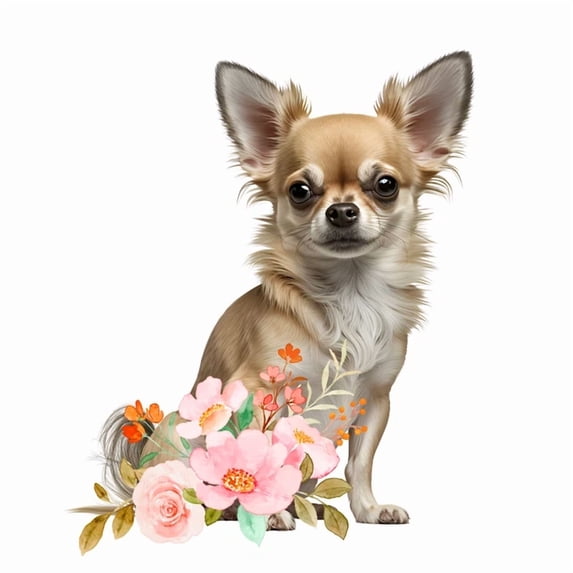 DOPASTICKER Chihuahua Car Sticker Dogs Sticker Phone Sticker, Latop ...