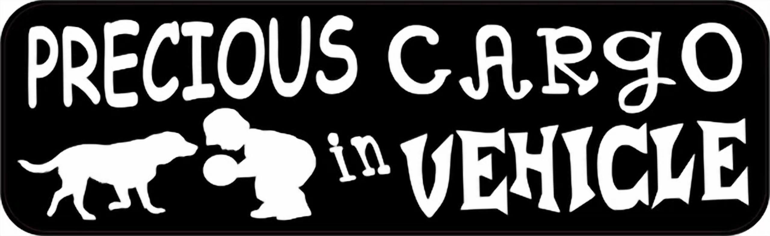 DOPASTICKER Child And Dog Precious Cargo In Sticker Phone Sticker ...