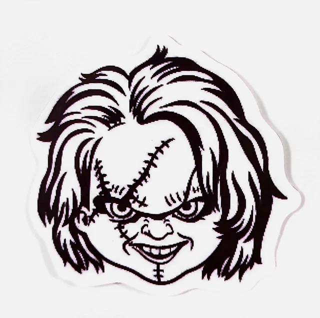DOPASTICKER Child'S Play Chucky Horror Sticker Phone Decal Water Bottle ...