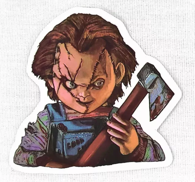 DOPASTICKER Child'S Play Chucky Horror Sticker Phone Decal Water Bottle ...