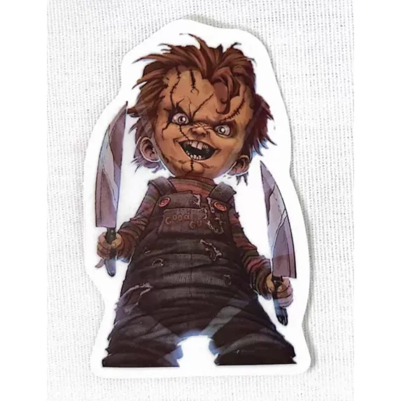 DOPASTICKER Child'S Play Chucky Horror Sticker Phone Decal Water Bottle ...