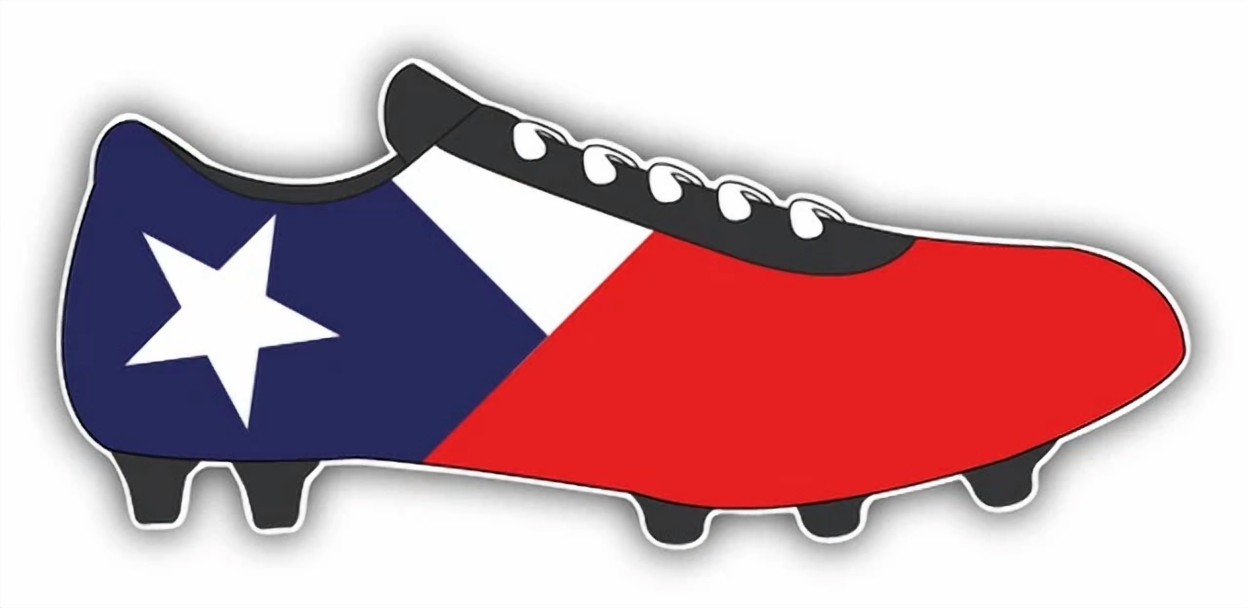DOPASTICKER Chile Flag Soccer Cleats Car Sticker Phone Decal Water ...