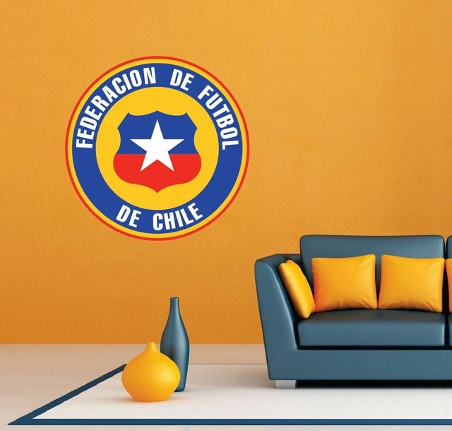 DOPASTICKER Chile Football Team Soccer Wall Decor Sticker Decal Phone ...