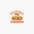 DOPASTICKER Chili Dog Suckin' Champion 1982 Sticker, Phone Sticker Car ...