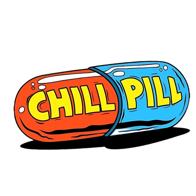 DOPASTICKER Chill Pill Sticker Street Art Urban Edgy Hip Hop Grunge ...