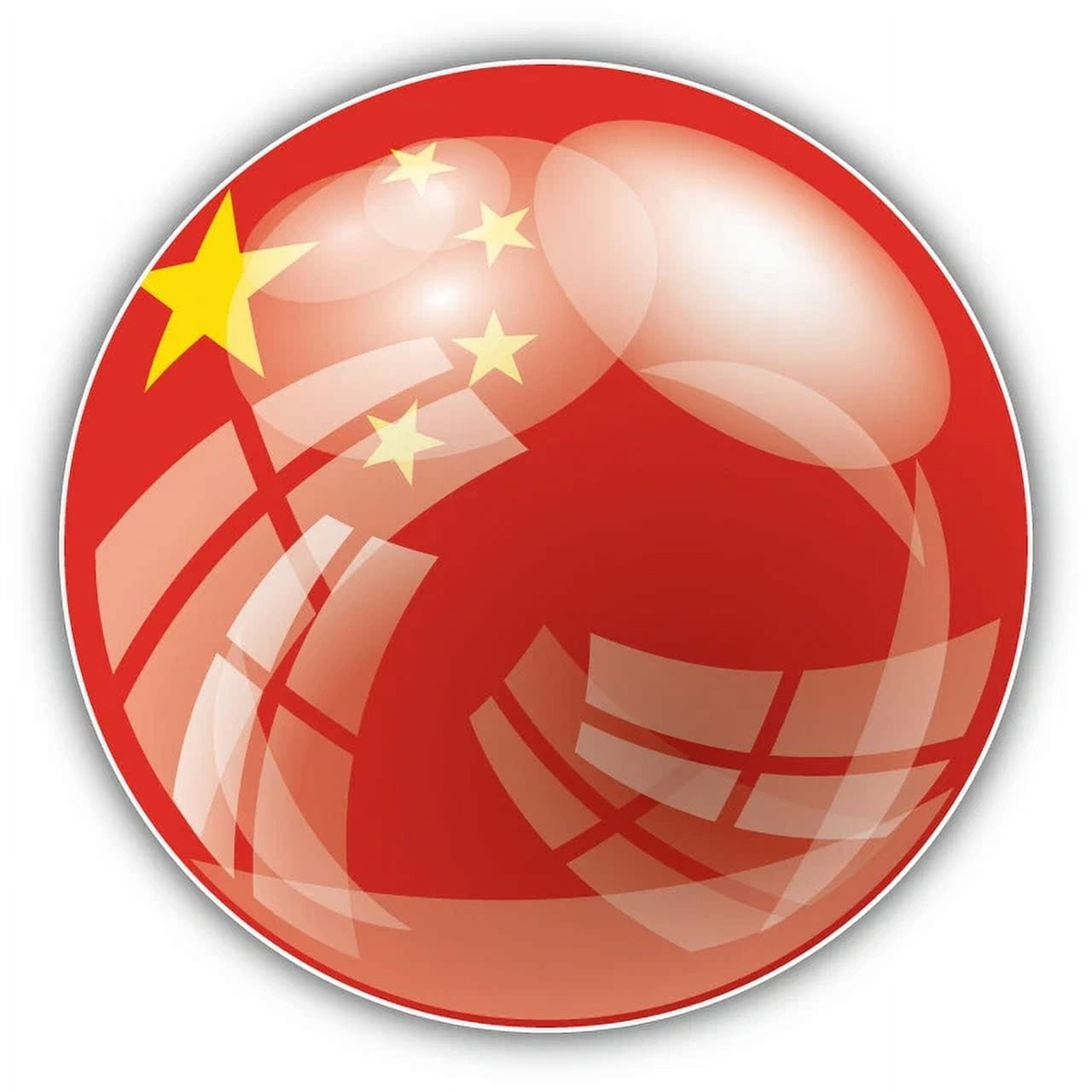 DOPASTICKER China Flag Sticker Decal Phone Decal Water Bottle Stickers ...