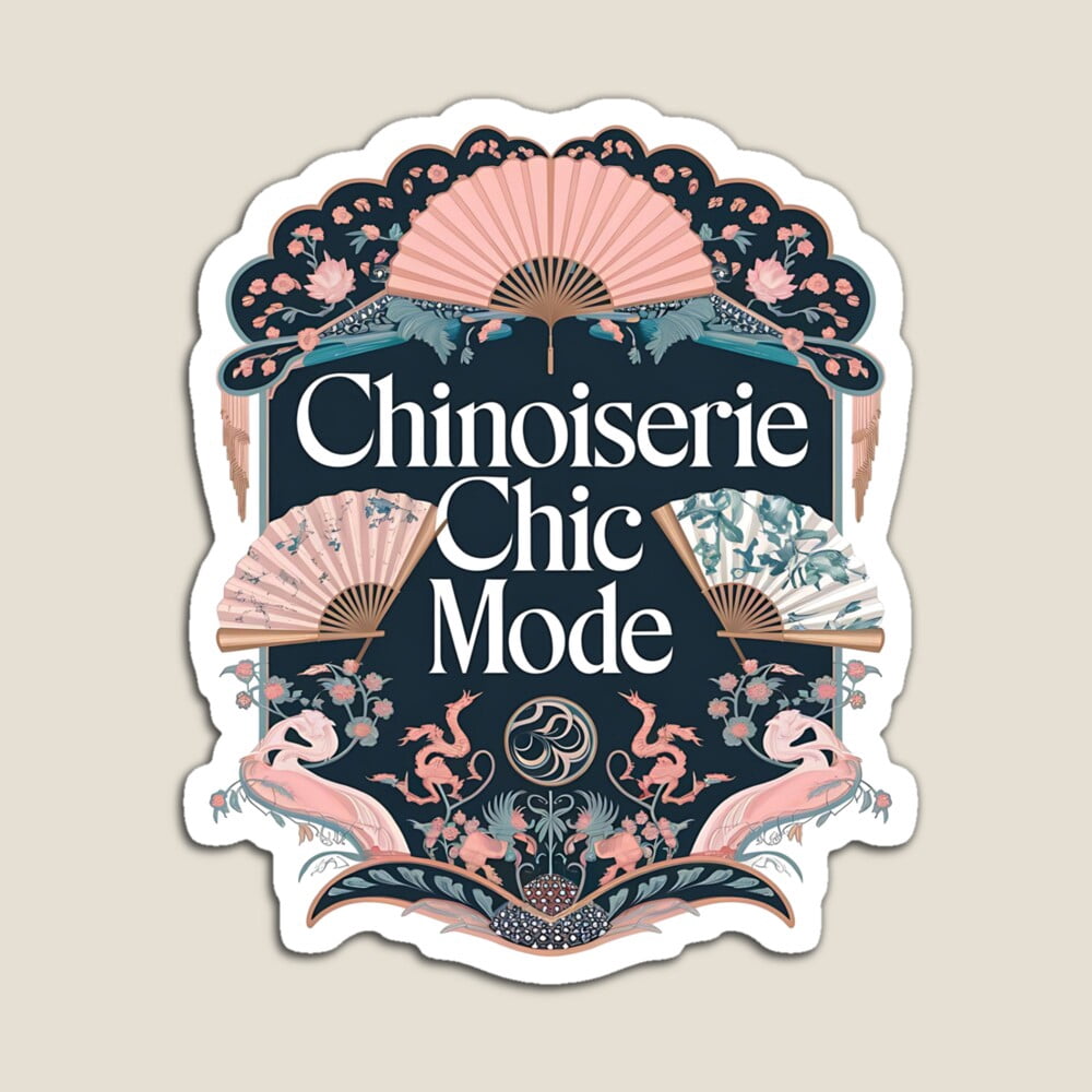 DOPASTICKER Chinoiserie - Ming Dynasty Porcelain - Chinoiserie Garden ...