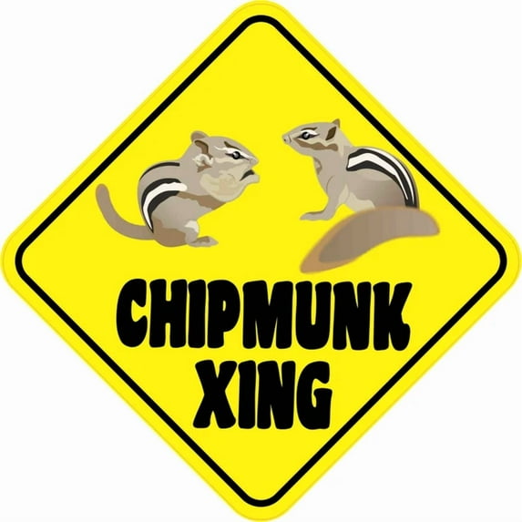 DOPASTICKER Chipmunk Crossing Sticker Phone Sticker, Latop Sticker ...