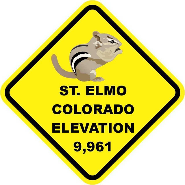 DOPASTICKER Chipmunk St Elmo Colorado Sticker Phone Sticker, Latop ...