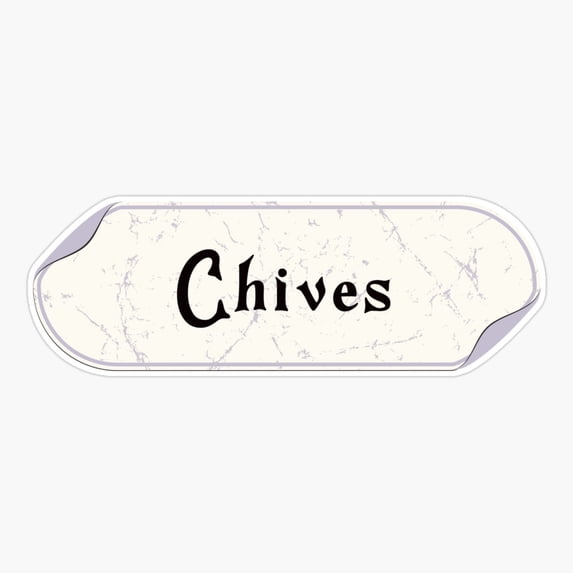DOPASTICKER Chives, Magic Kitchen Storage Labels Sticker, Phone Sticker ...