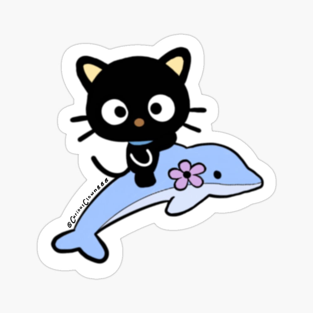 DOPASTICKER Chococat Dolphin Decorative Laptop, Phone Stickers ...