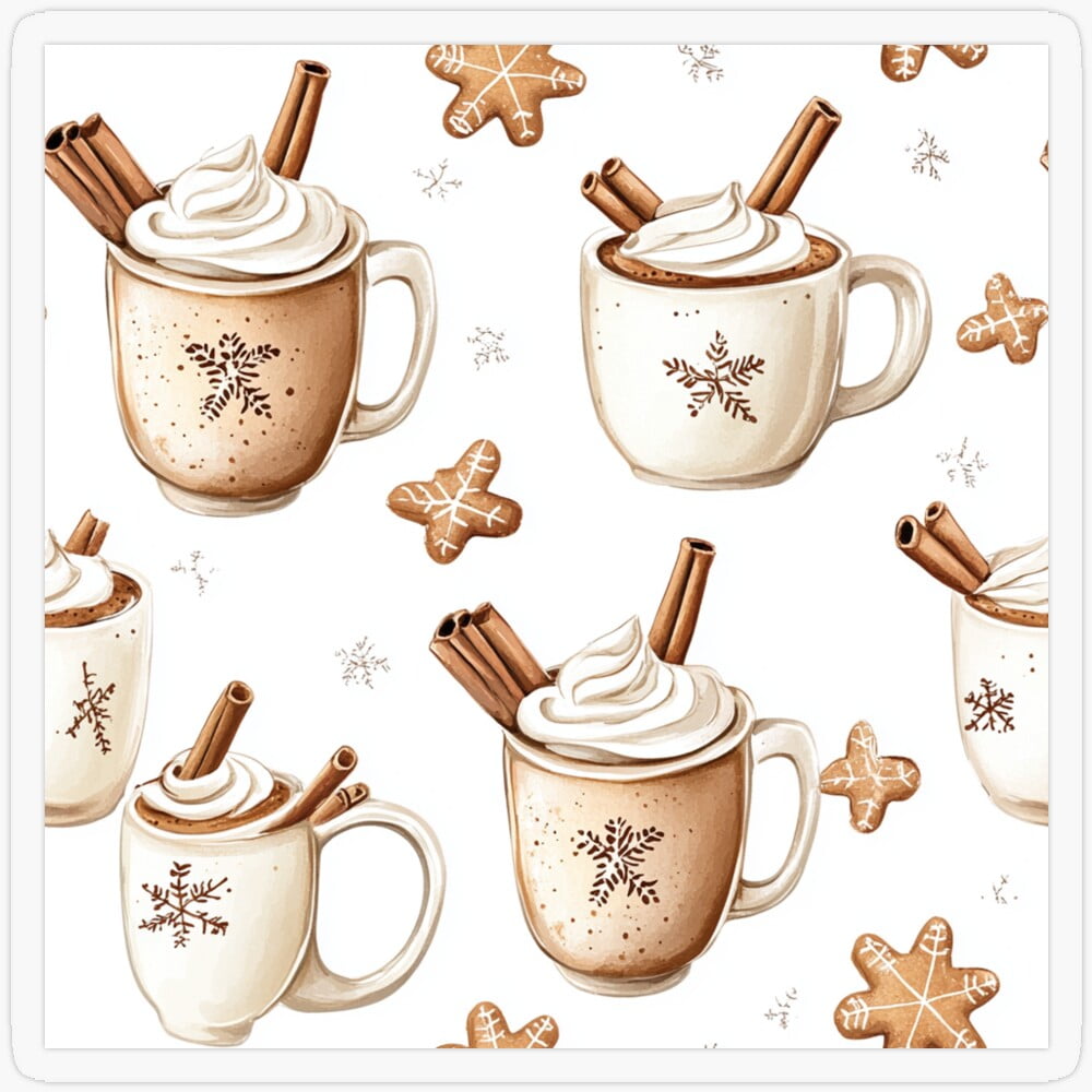 DOPASTICKER Chocolate, Cinnamon And Shortbread: Perfect Sweetness ...