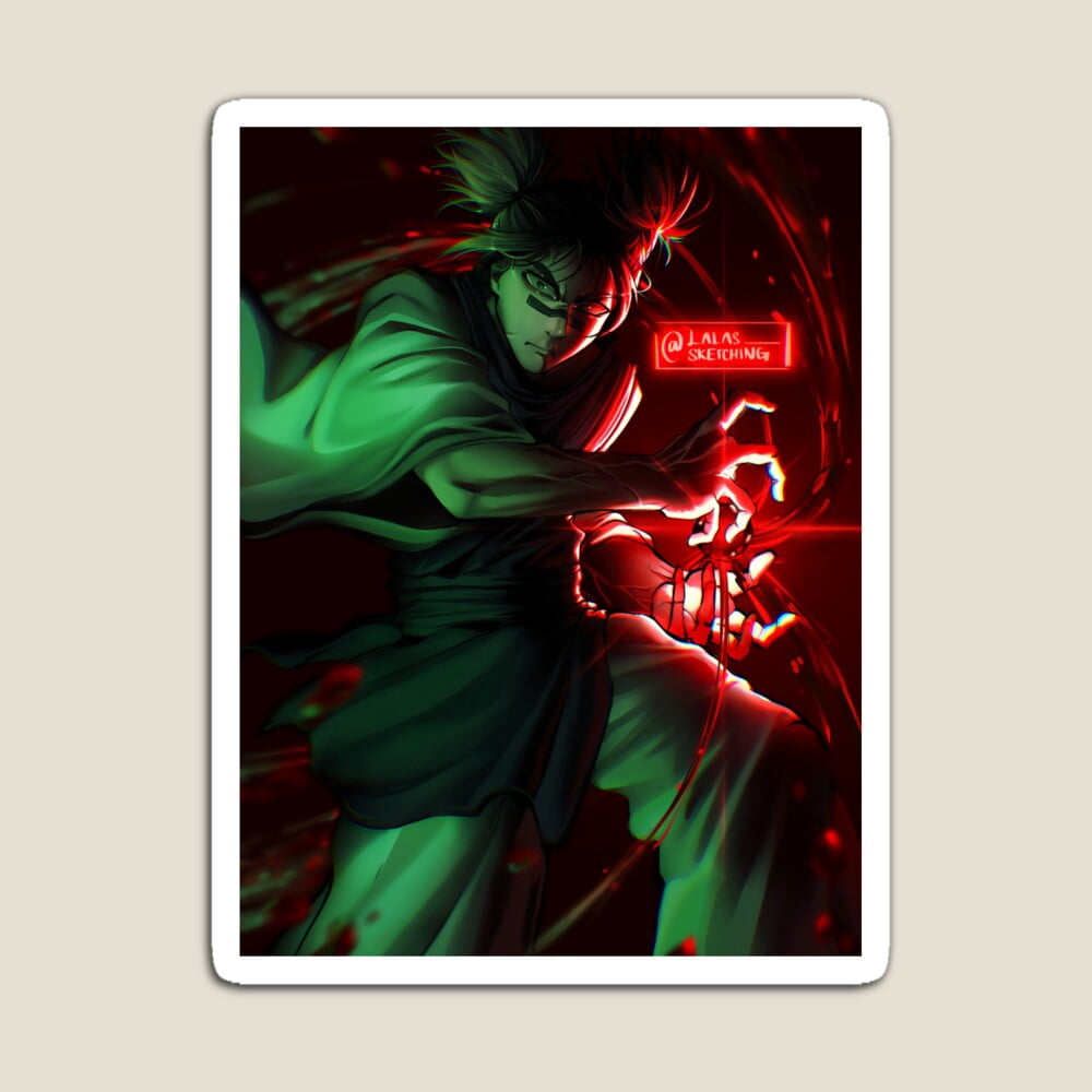 DOPASTICKER Choso Kamo Jjk Fanart Decorative Laptop, Phone Stickers ...