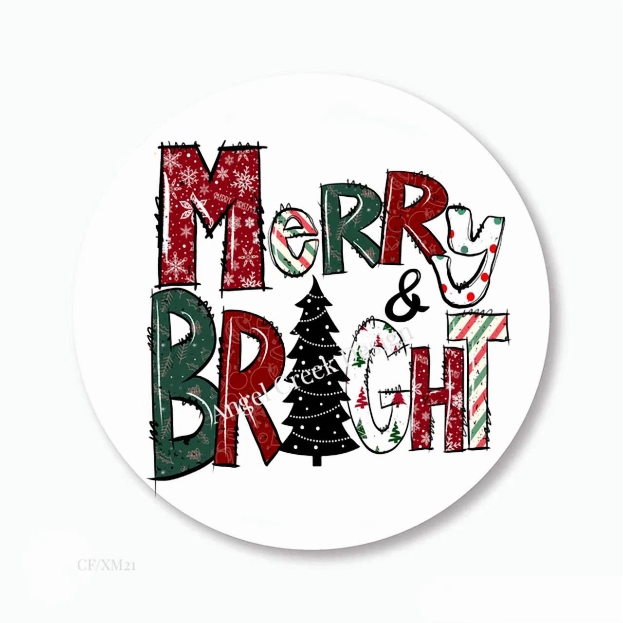 DOPASTICKER Chri.Stm.As Stickers Merry & Bright Scrapbook Stickers ...