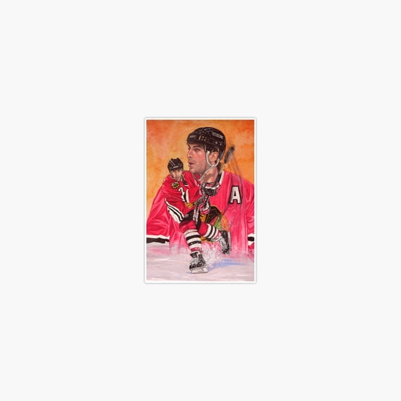 DOPASTICKER Chris Chelios Sticker, Phone Sticker Car Stickers, Birthday ...