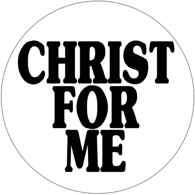 DOPASTICKER Christ For Me Sticker, Jesus Christian Religion Pray Phone ...