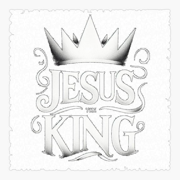 DOPASTICKER Christ Sticker, Phone Sticker Water Bottle Sticker Car ...