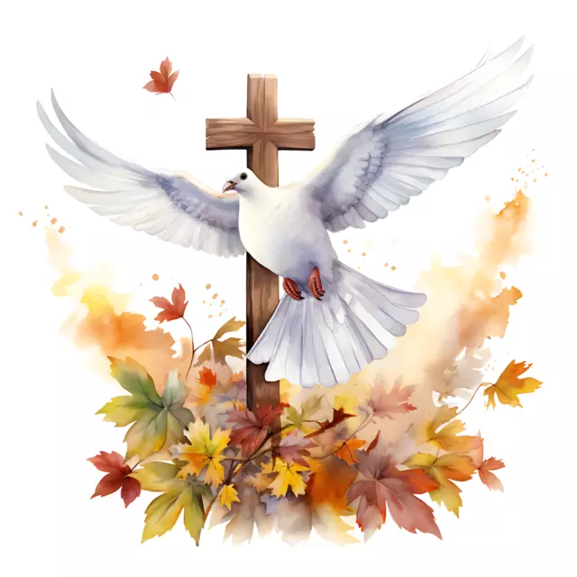 DOPASTICKER Christian Sticker Jesus Heart Bible Kneel Hope Prayer Cross ...