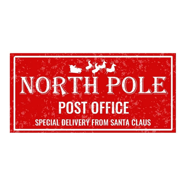 DOPASTICKER Christmas Stickers Packing Delivery North Pole Post ...